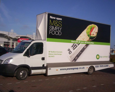 Advans, Advertising vans, Ad vans, poster vans, Billboard vans, Van ...