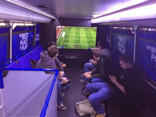 Digital bus, Digibus, experiential bus, tour bus, TV bus