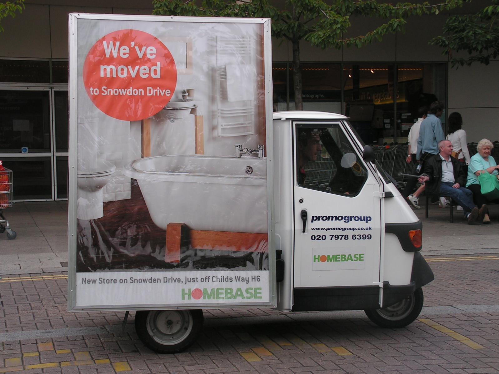 Adscooters, Ad scooters, Promoscooters, Advertising Scooters